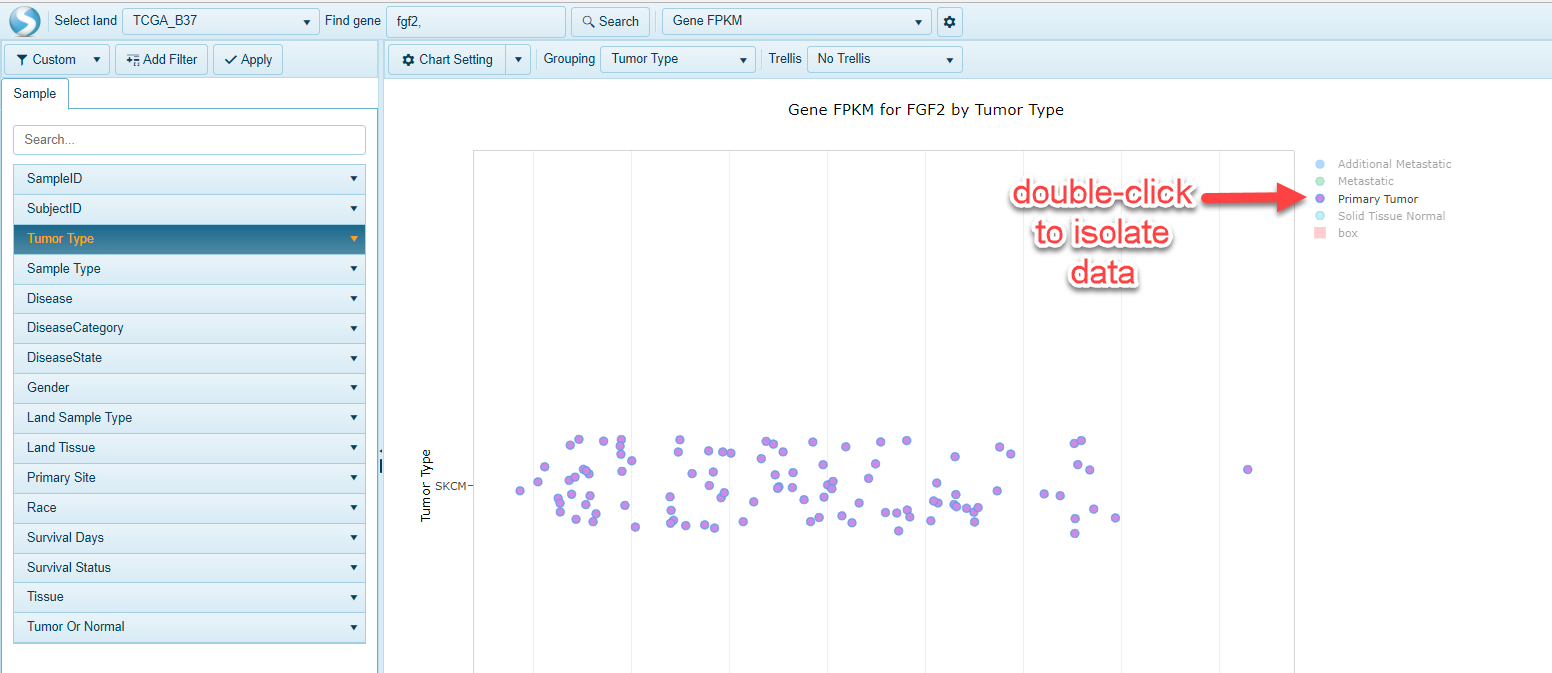 Filtering - omicsoft doc
